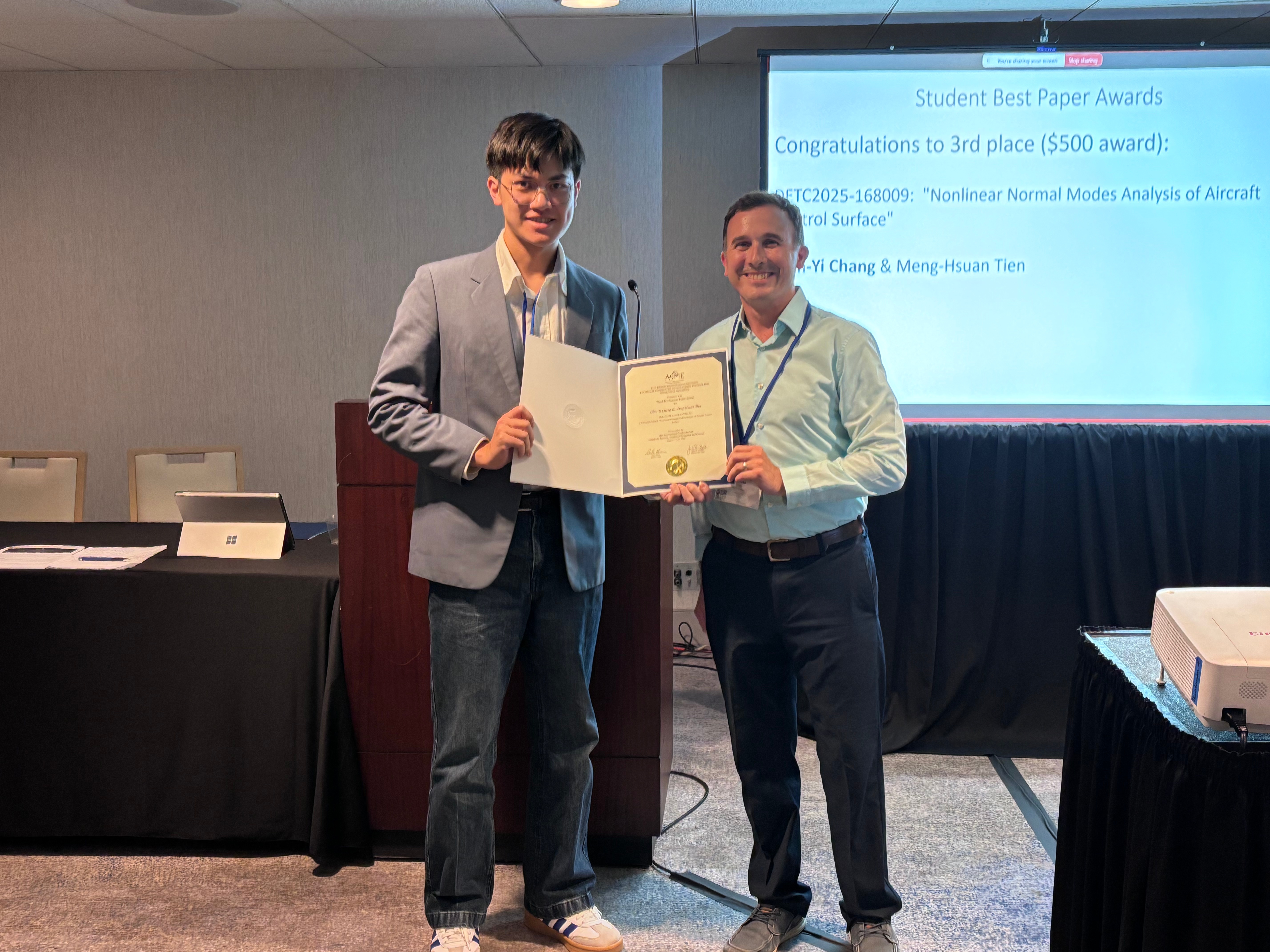 Student Paper Competition – TC-MSND