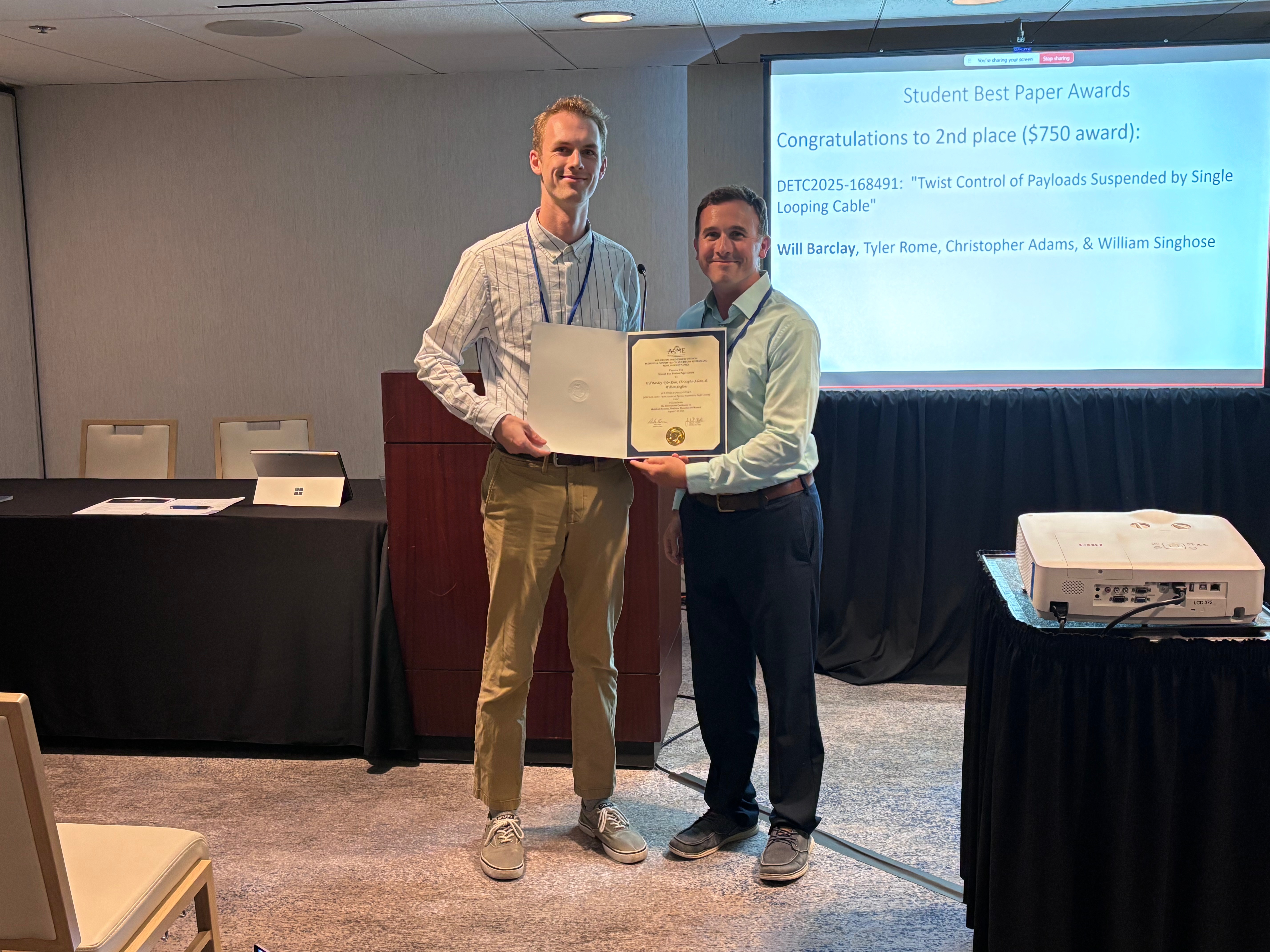 Student Paper Competition – TC-MSND